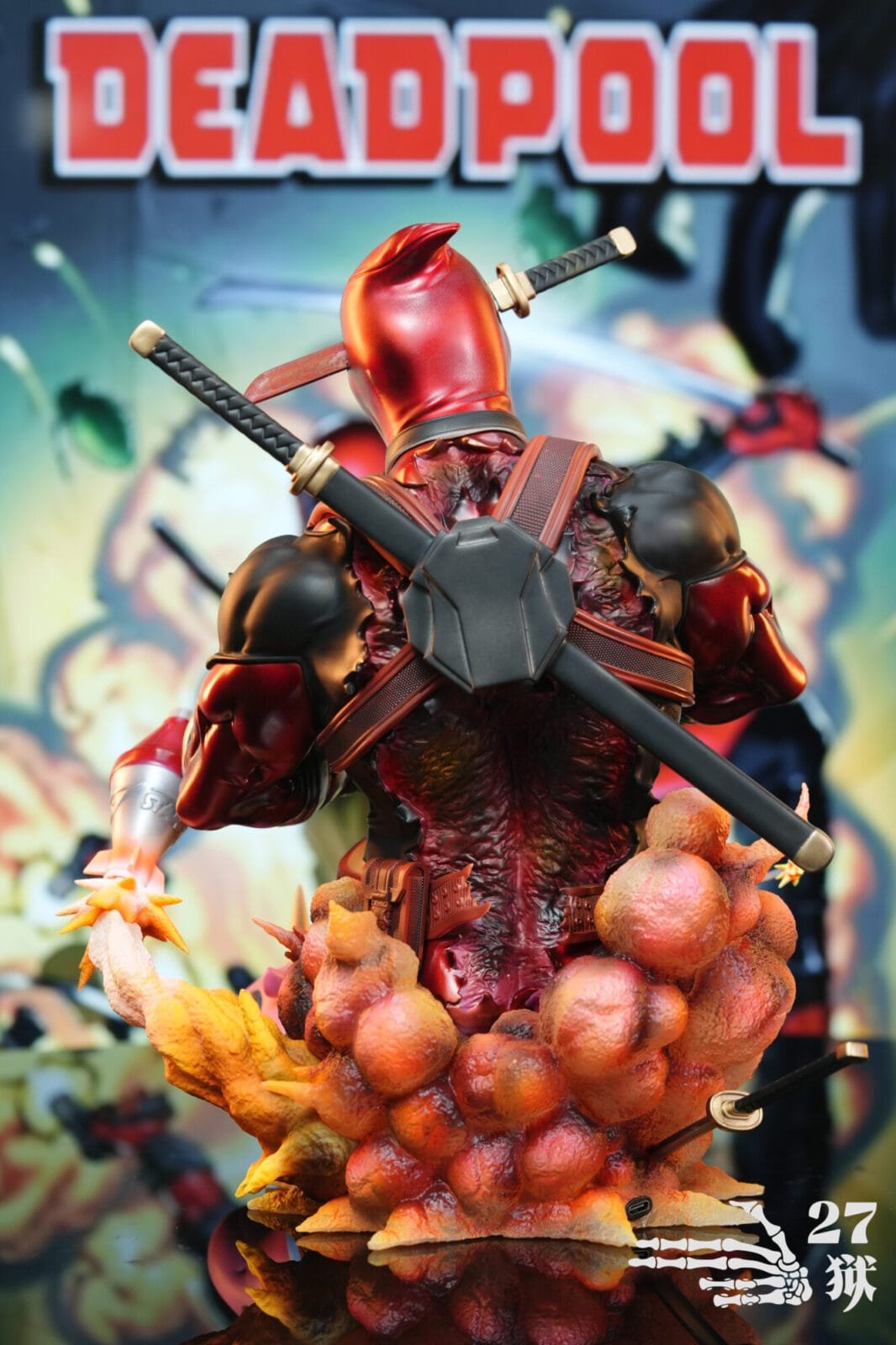 Deadpool Bust 1/3 – Estatua de Resina Marvel | 27 Prison Studio