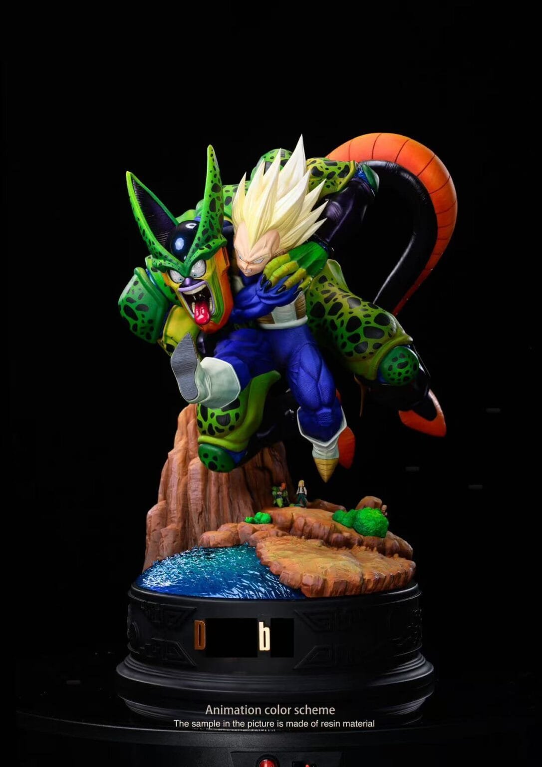 Super Vegeta vs Cell Segunda Forma - Estatua 1/4 y Figuarts Zero ...