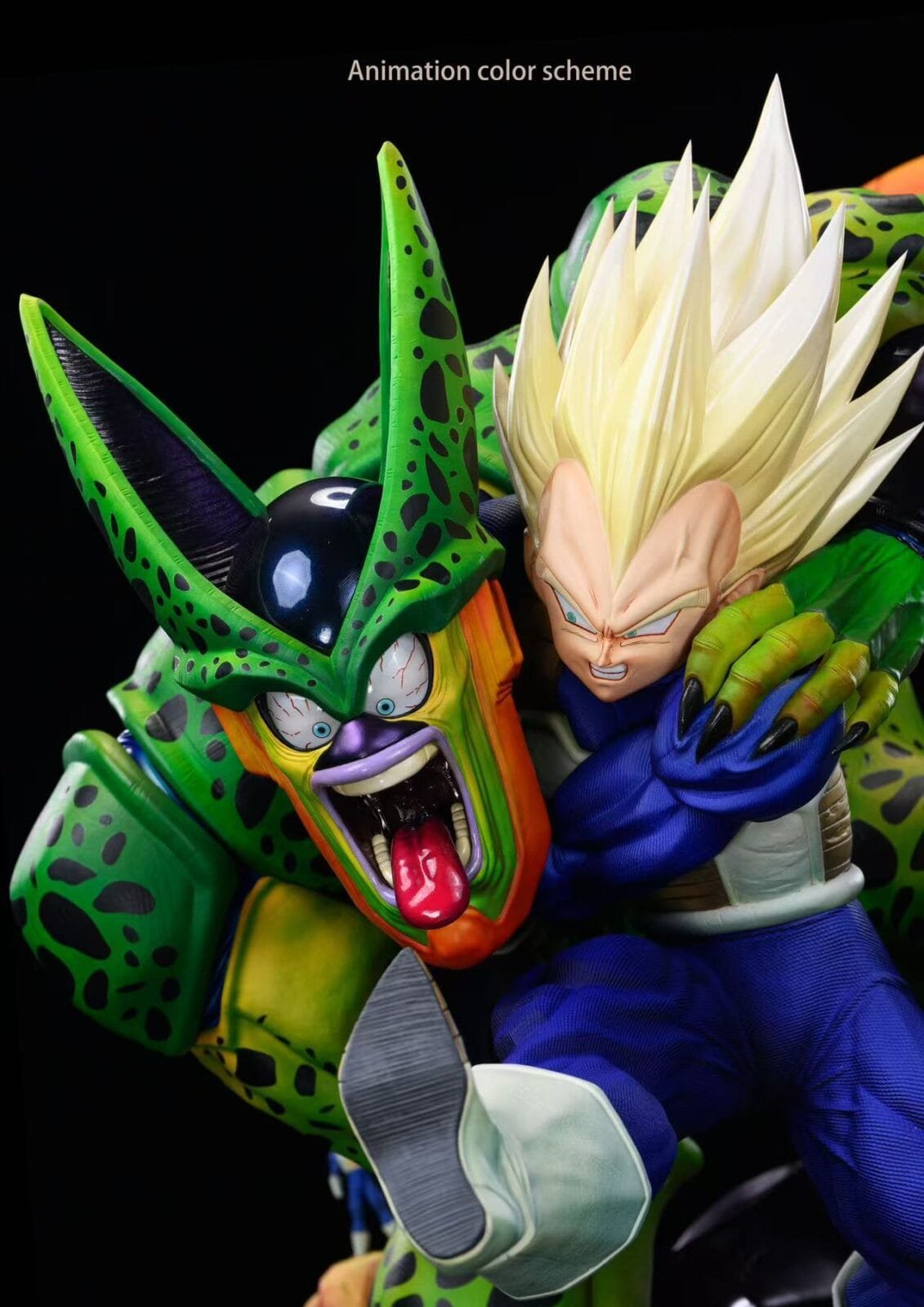 Super Vegeta vs Cell Segunda Forma - Estatua 1/4 y Figuarts Zero ...