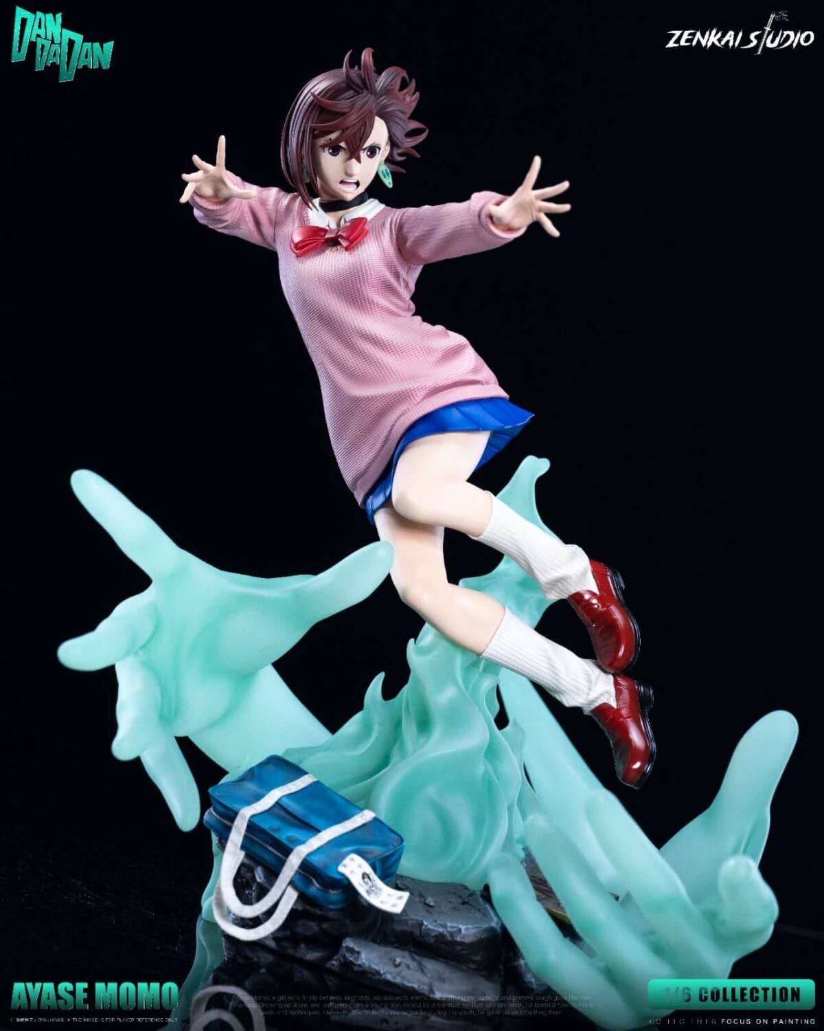 Zenkai Studio Momo Ayase Estatua 1/6 – Dan Da Dan | Resina de Alta Calidad