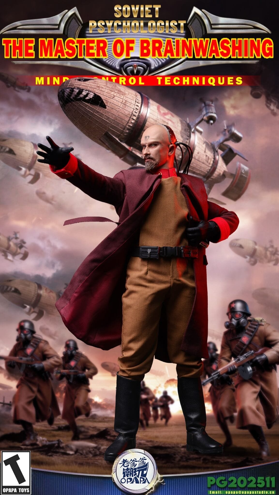 Opapa Toys - Command & Conquer - Yuri Soviet Psychologist - Yardrat Shop