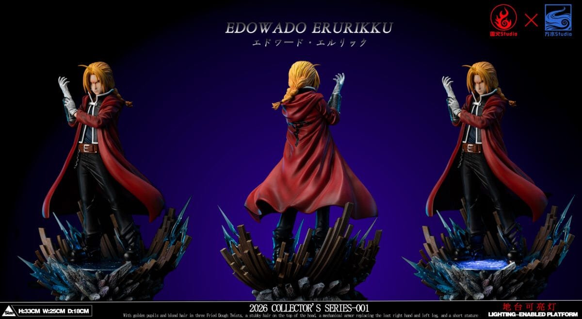 Edward Elric 1/6 | Estatua de Resina Fullmetal Alchemist – Yuanhuo x ...